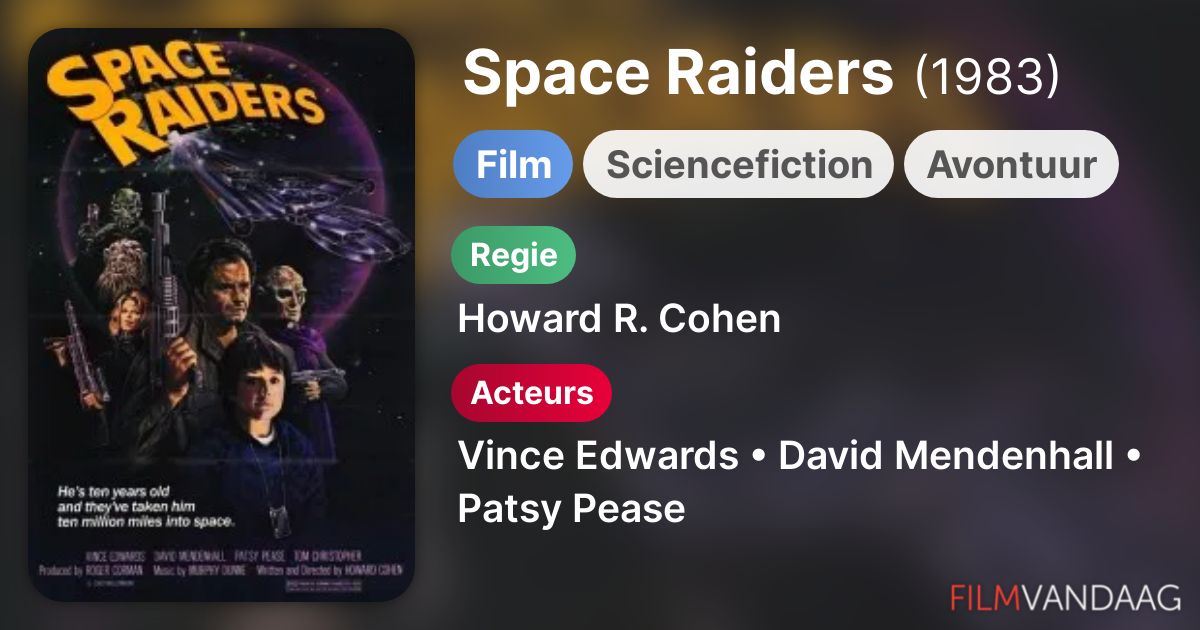 Space Raiders (film, 1983) - FilmVandaag.nl