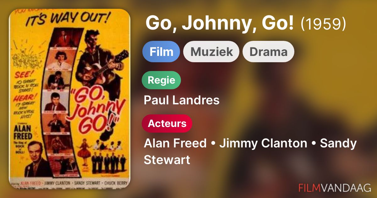 Go, Johnny, Go! (film, 1958) - FilmVandaag.nl