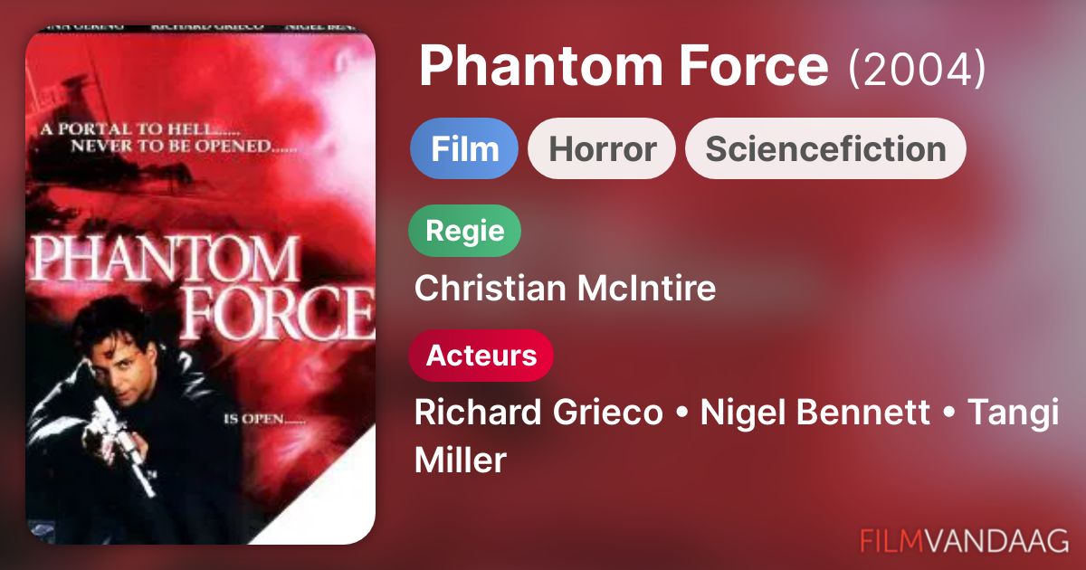 Phantom Force (film, 2004) - FilmVandaag.nl