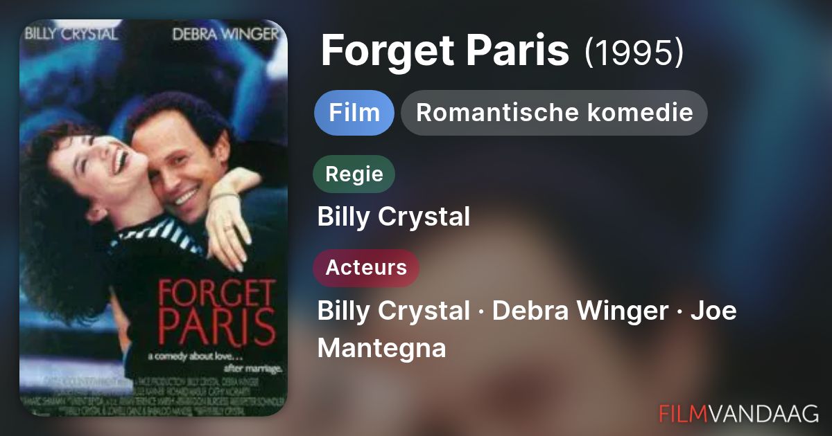 Forget Paris (film, 1995) - FilmVandaag.nl