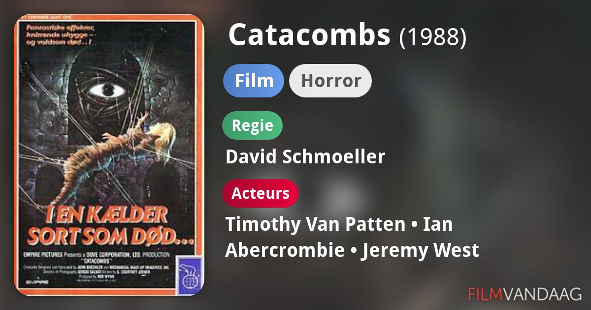 Catacombs (film, 1988) - FilmVandaag.nl