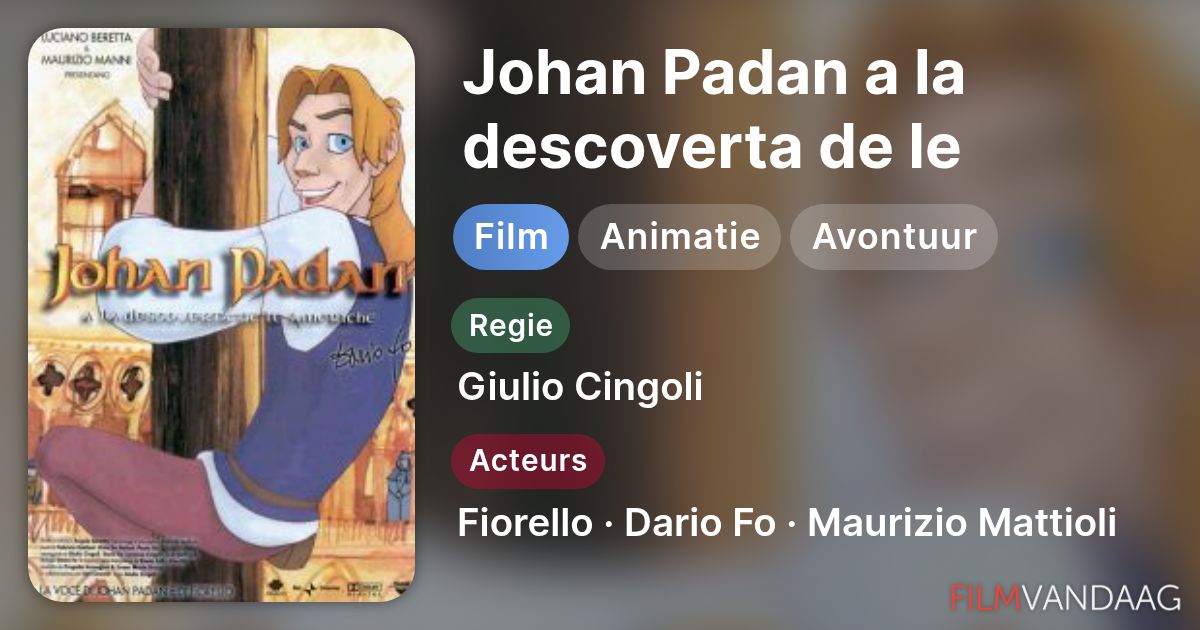 Johan Padan a la descoverta de le Americhe (film, 2002) - FilmVandaag.nl