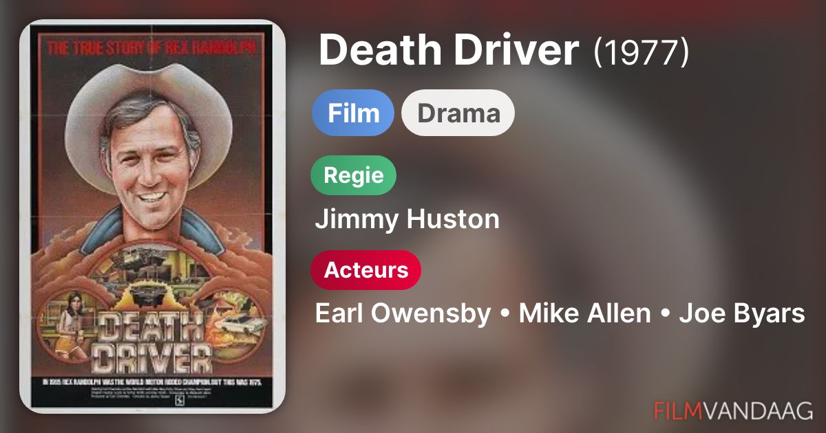 Death Driver (film, 1977) - FilmVandaag.nl