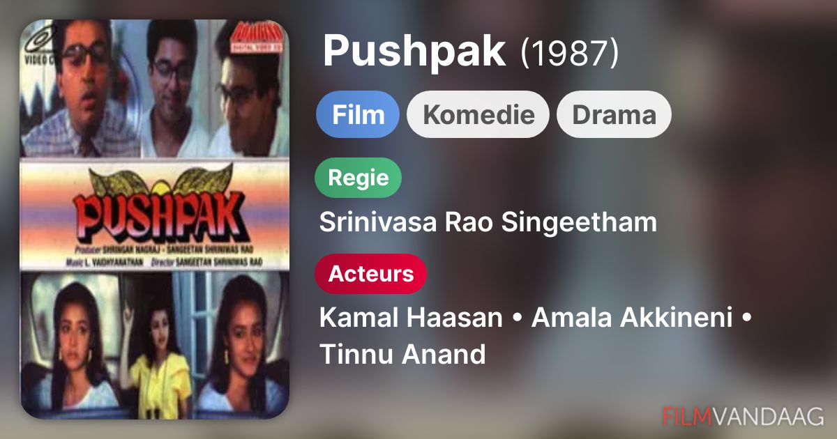 Pushpak (film, 1988) - FilmVandaag.nl