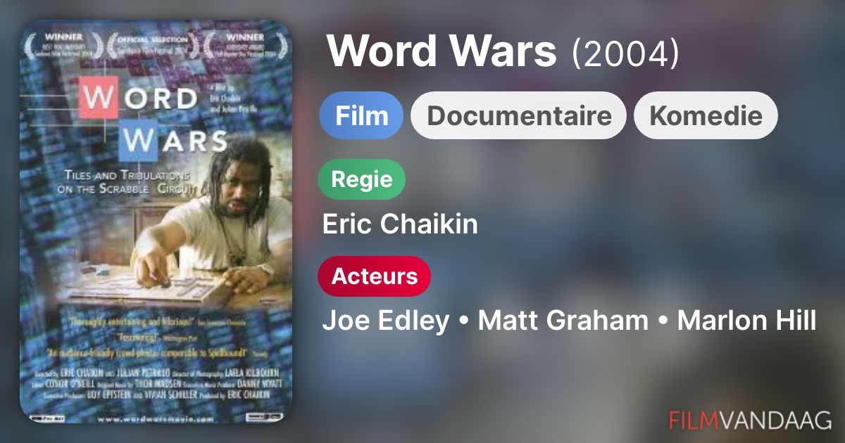 Word Wars (film, 2004) - FilmVandaag.nl