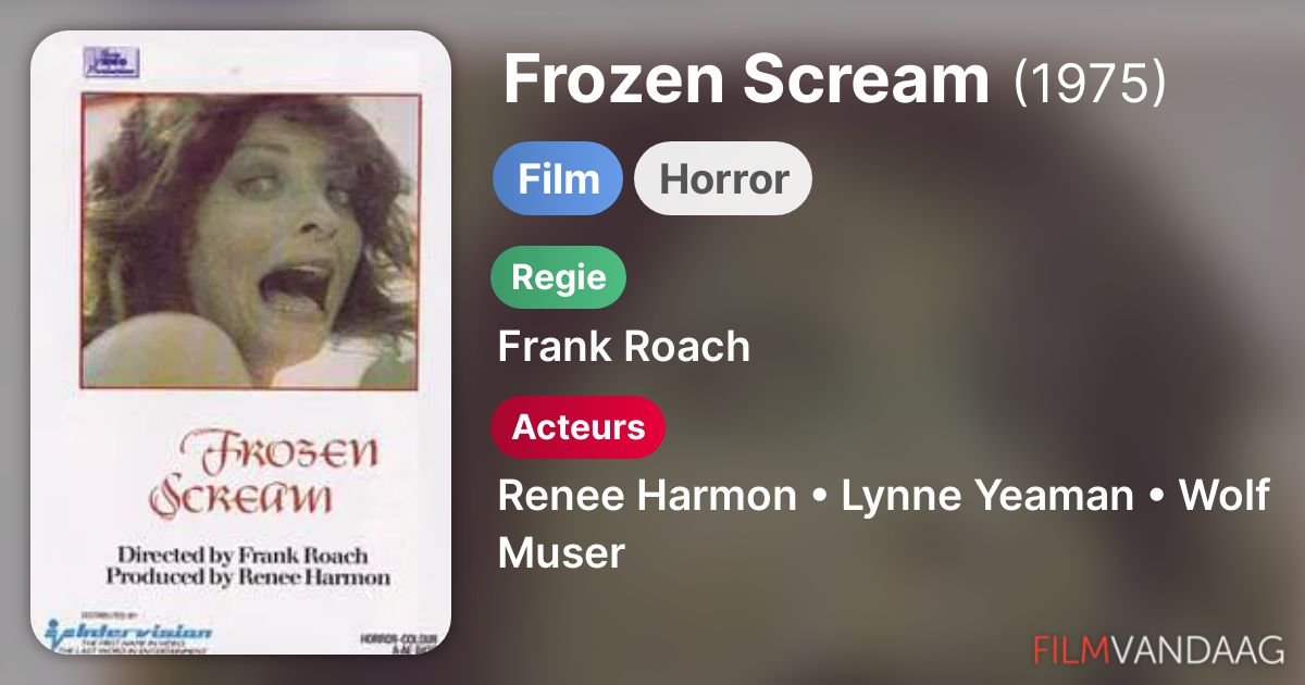 Frozen Scream (film, 1975) - FilmVandaag.nl