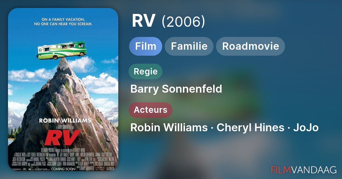 RV (film, 2006) kopen op dvd of blu-ray - FilmVandaag.nl