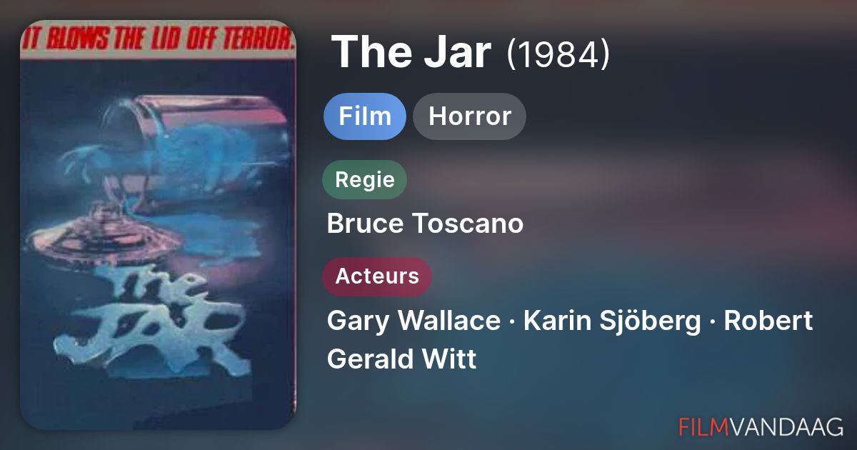The Jar (film, 1984) - FilmVandaag.nl
