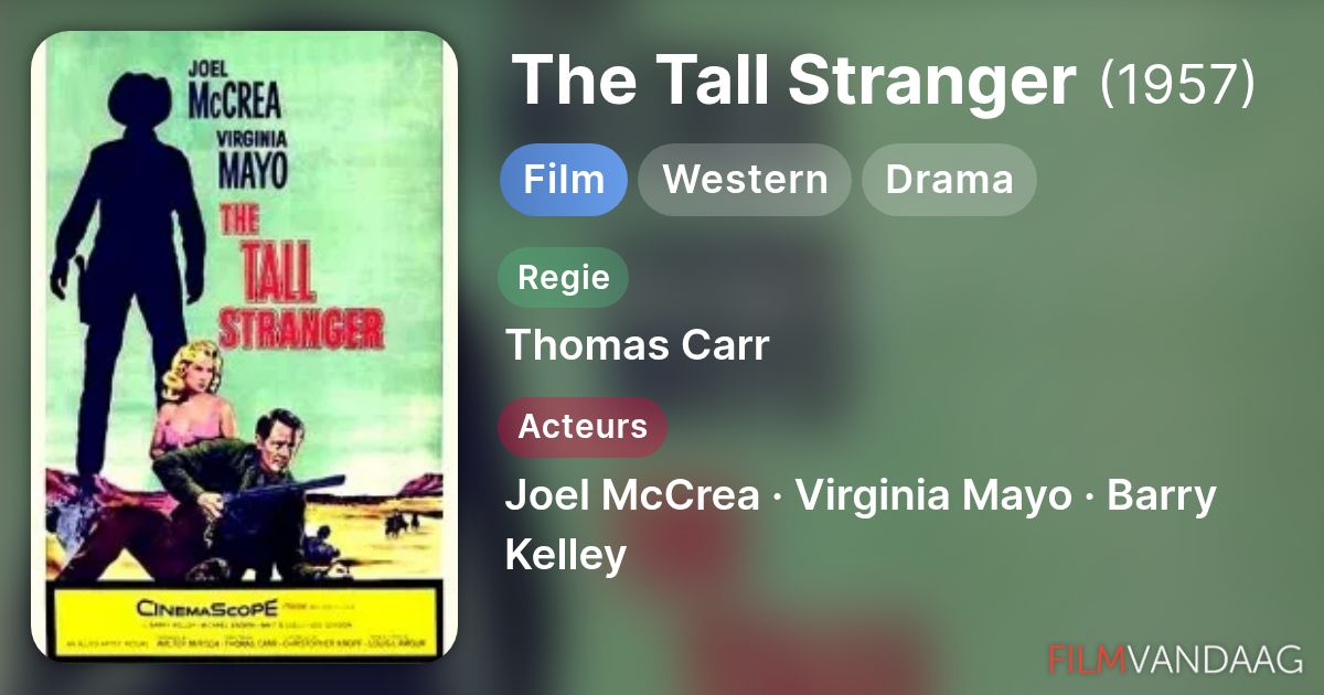 The Tall Stranger (film, 1957) - FilmVandaag.nl