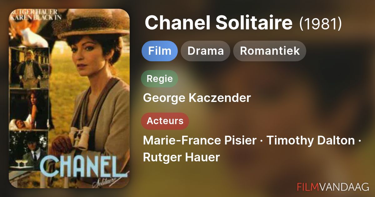 Chanel Solitaire (film, 1981) - FilmVandaag.nl
