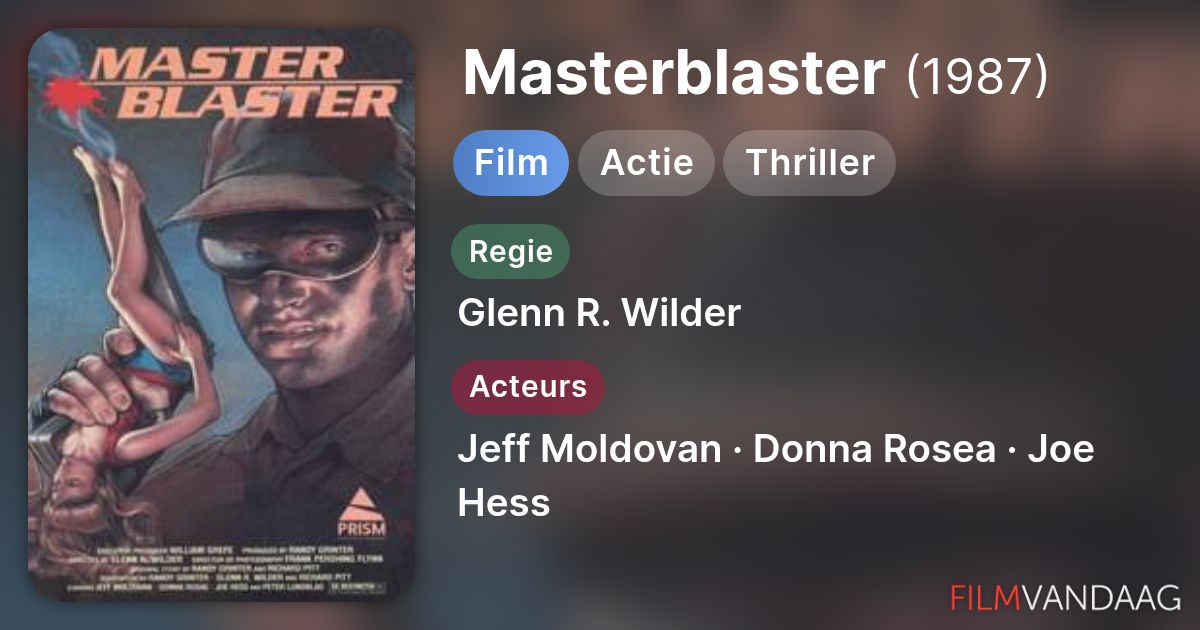 Masterblaster (film, 1987) - FilmVandaag.nl