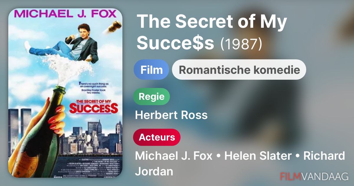 The Secret of My Succe$s (film, 1987) - FilmVandaag.nl