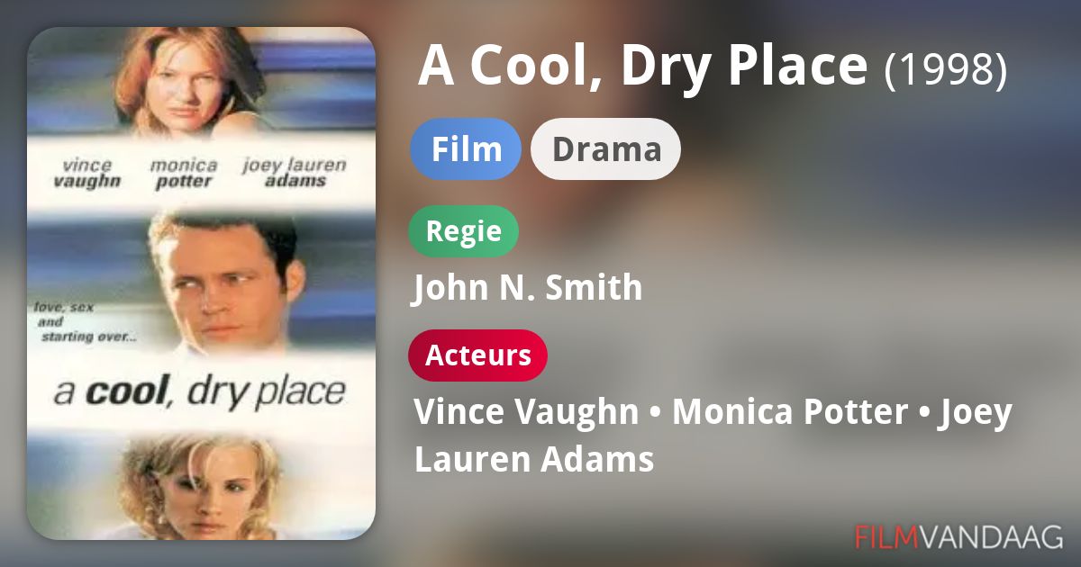 A Cool, Dry Place (film, 1998) - FilmVandaag.nl