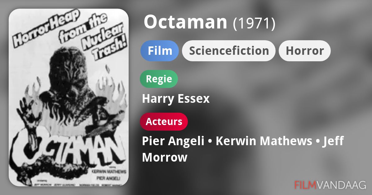 Octaman (film, 1971) - FilmVandaag.nl