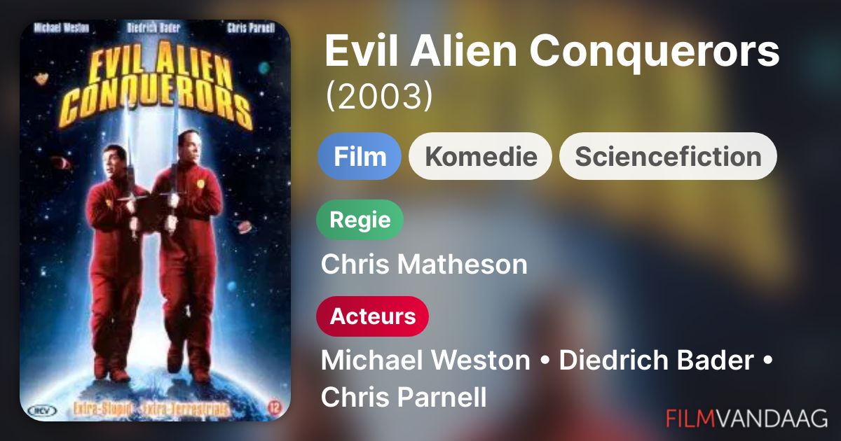 Evil Alien Conquerors (film, 2002) - FilmVandaag.nl