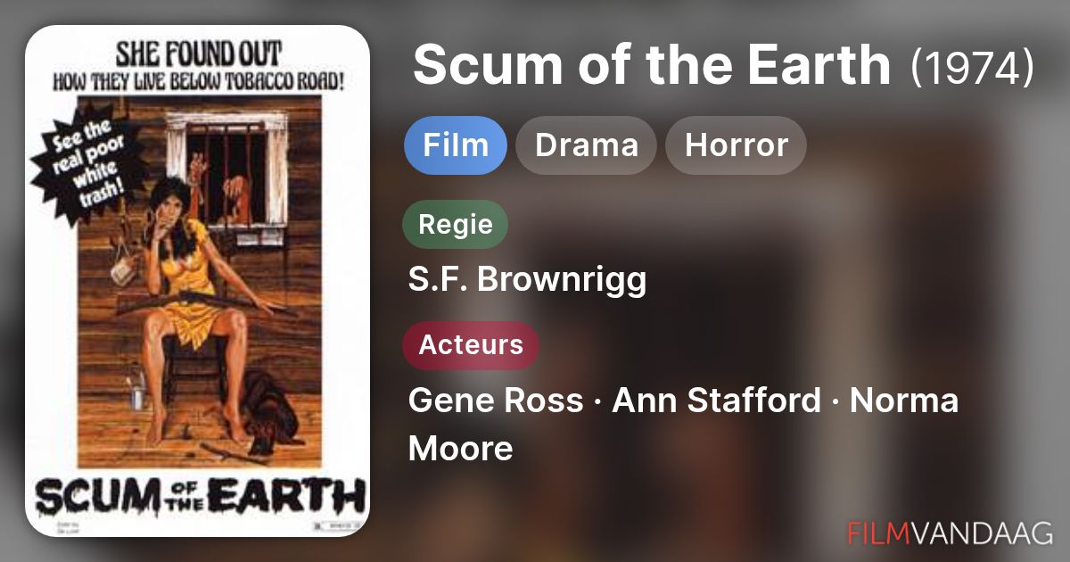 Scum of the Earth (film, 1974) - FilmVandaag.nl