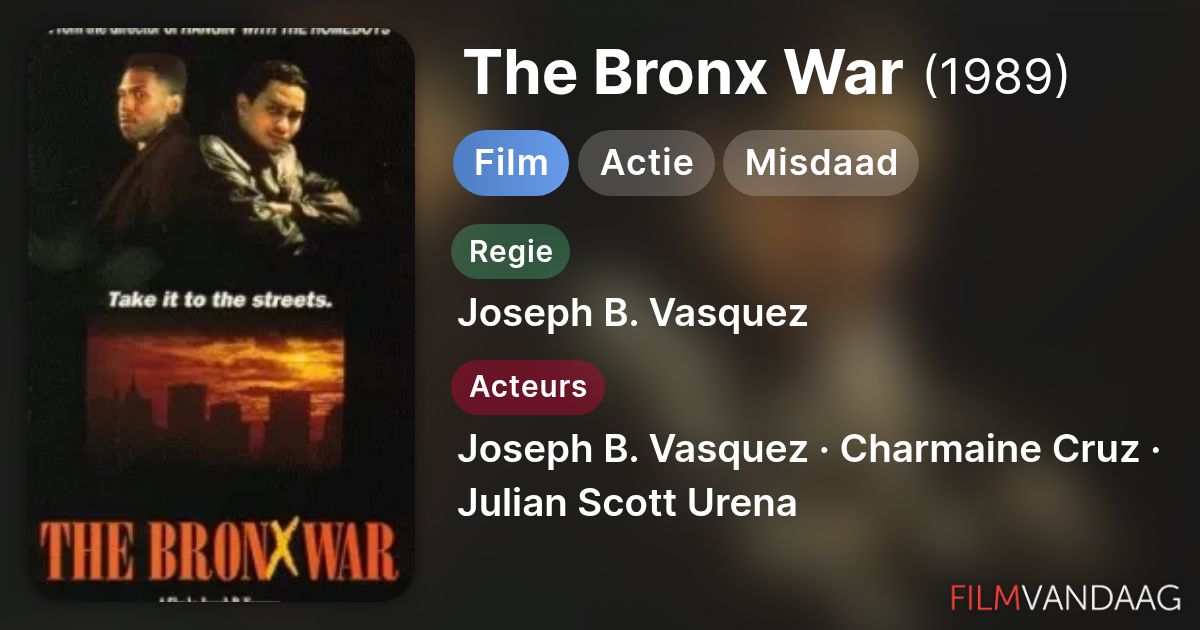 The Bronx War (film, 1990) - FilmVandaag.nl