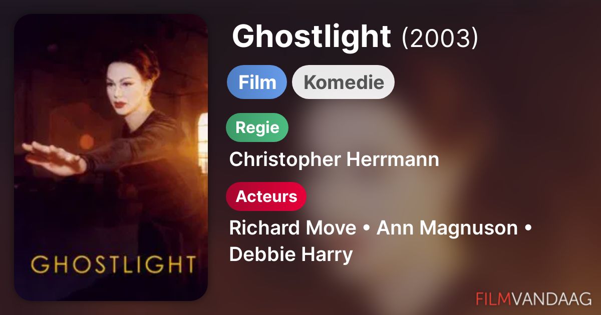 Ghostlight (film, 2003) - FilmVandaag.nl