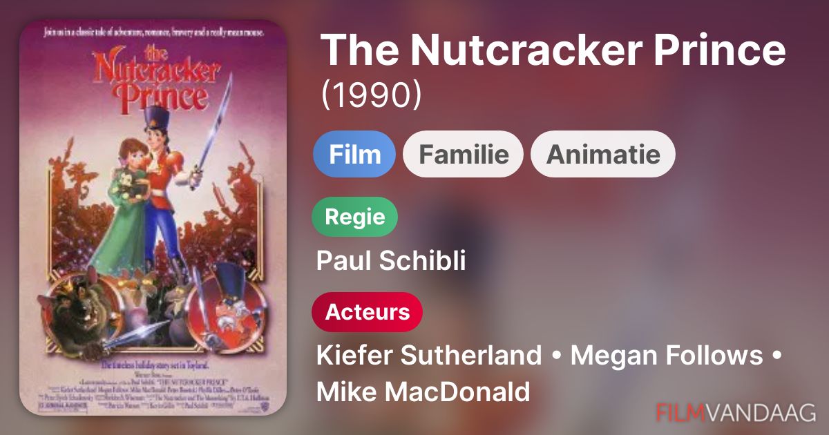 The Nutcracker Prince (film, 1990) - FilmVandaag.nl
