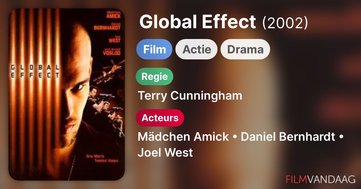Global Effect (film, 2002) - FilmVandaag.nl
