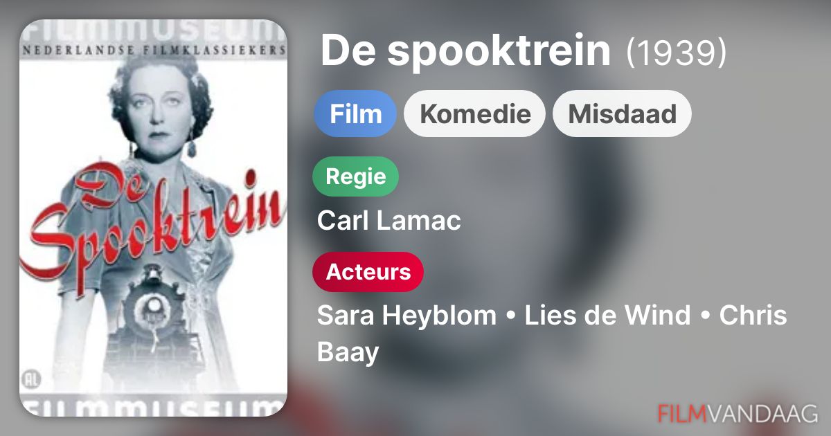 De spooktrein (film, 1939) - FilmVandaag.nl