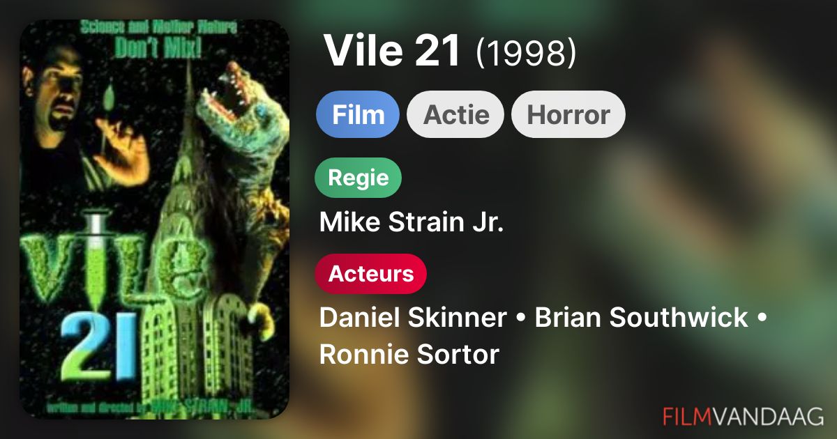 Vile 21 (film, 1998) - FilmVandaag.nl