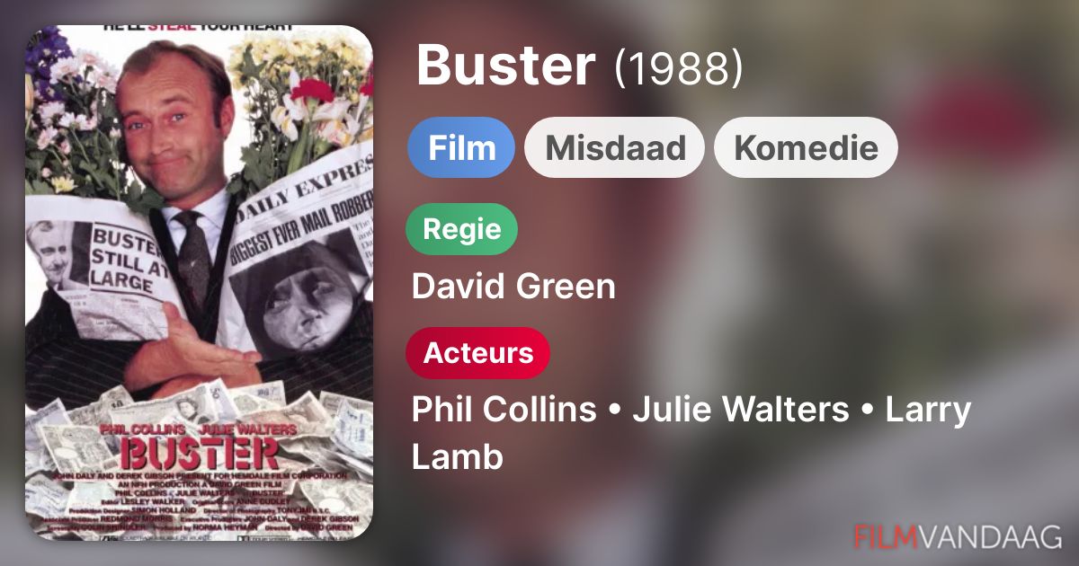 Buster (film, 1988) - FilmVandaag.nl