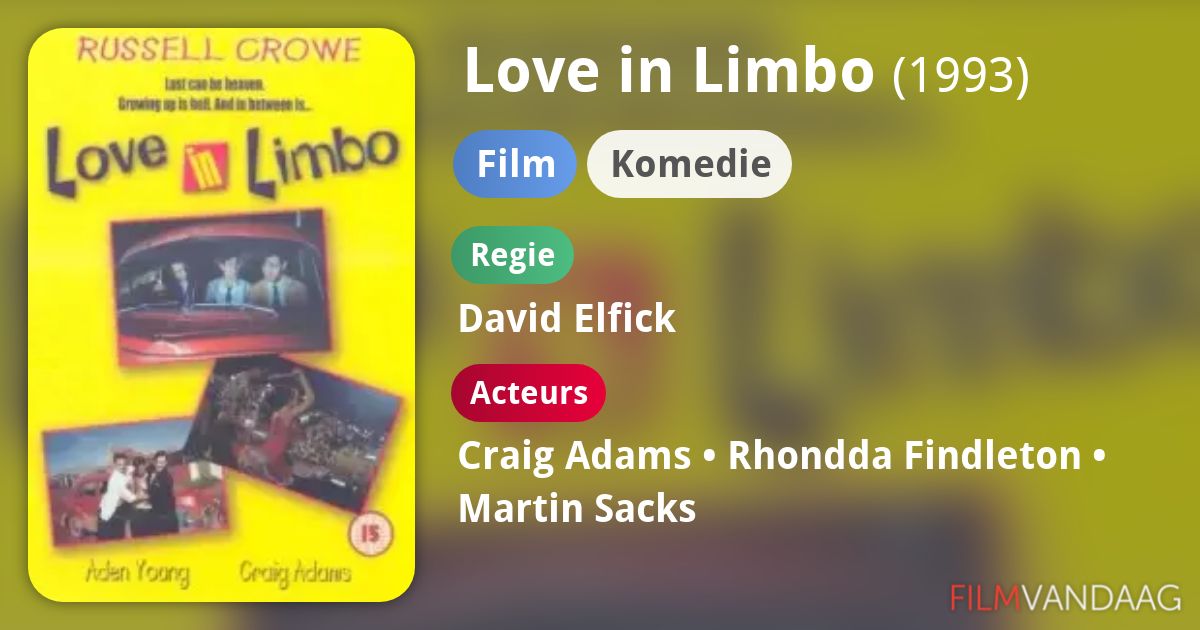 Love in Limbo (film, 1993) - FilmVandaag.nl