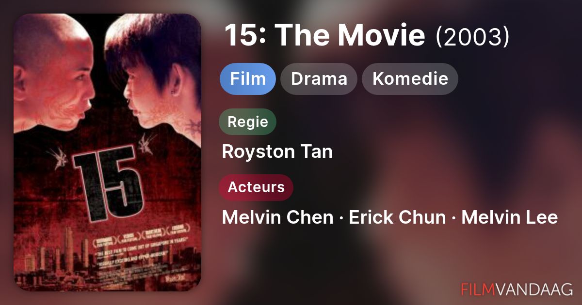 15: The Movie (film, 2003) - FilmVandaag.nl