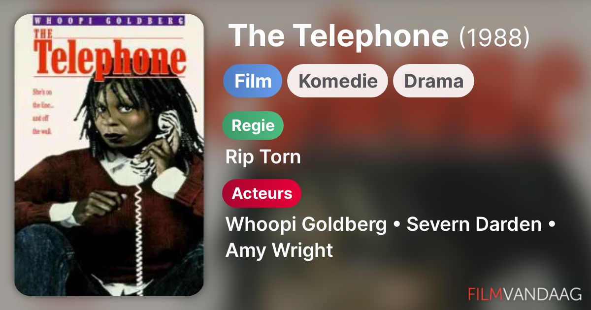 The Telephone (film, 1988) - FilmVandaag.nl