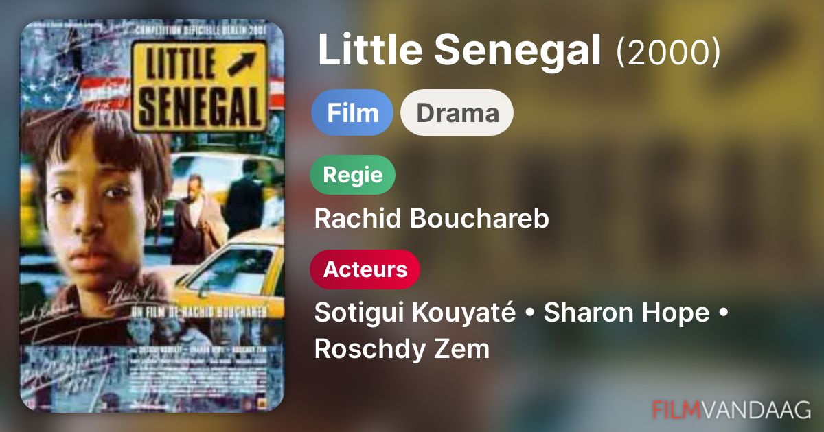 Little Senegal (film, 2000) - FilmVandaag.nl