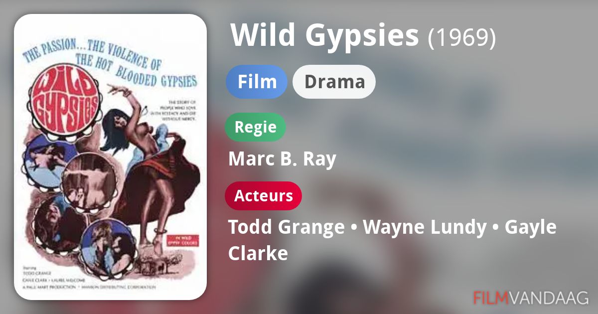 Wild Gypsies (film, 1969) - FilmVandaag.nl