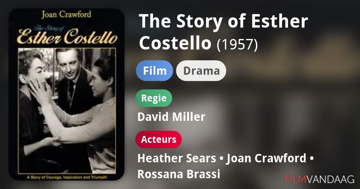 The Story of Esther Costello (film, 1957) - FilmVandaag.nl