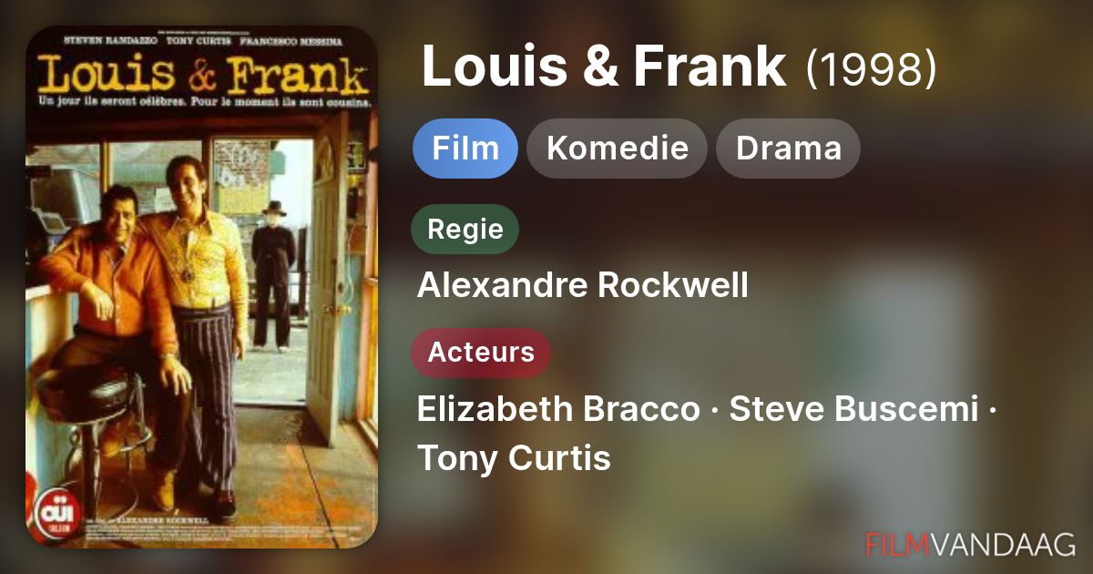 Louis & Frank (film, 1998) - FilmVandaag.nl