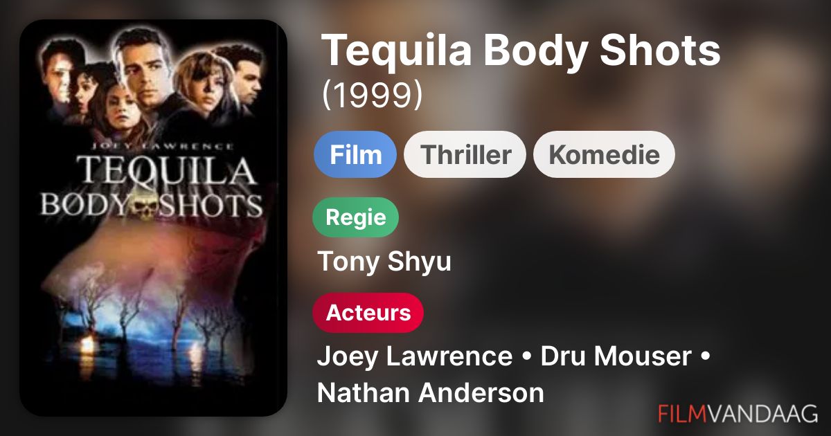 Tequila Body Shots (film, 1999) - FilmVandaag.nl