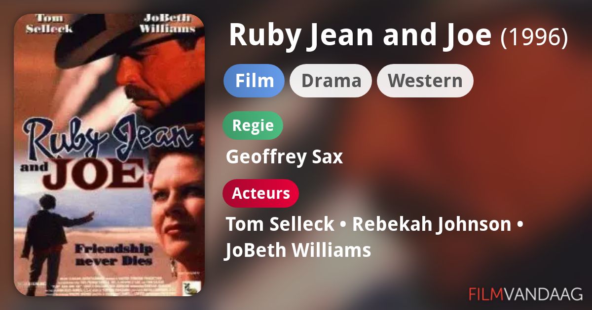 Ruby Jean and Joe (film, 1996) - FilmVandaag.nl
