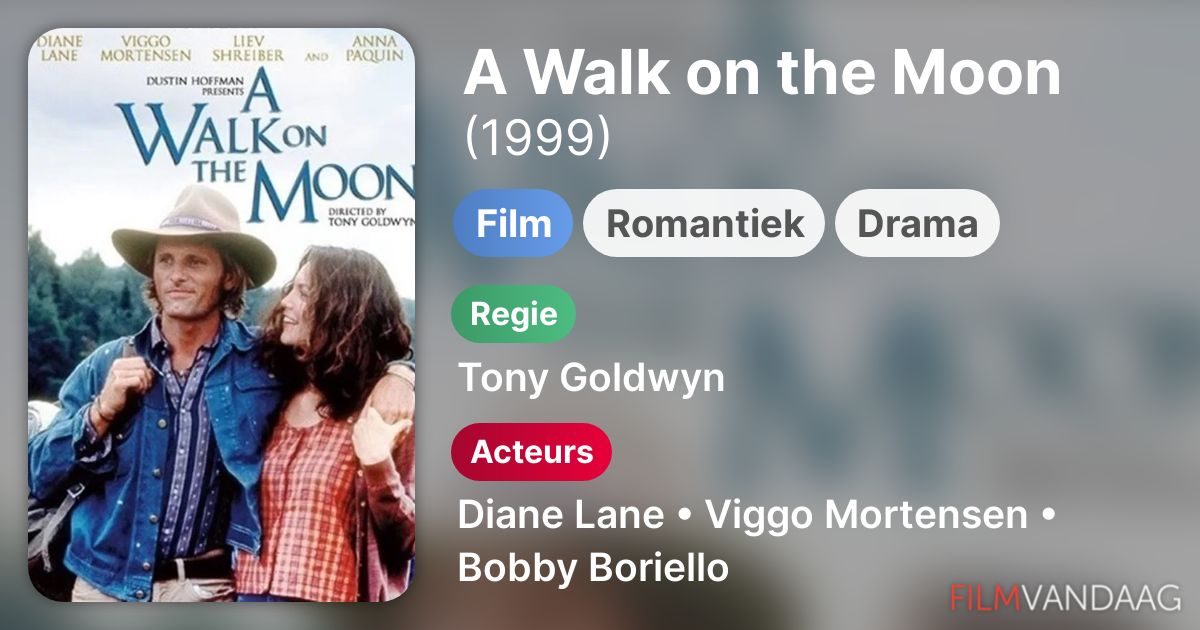 A Walk on the Moon (film, 1999) - FilmVandaag.nl