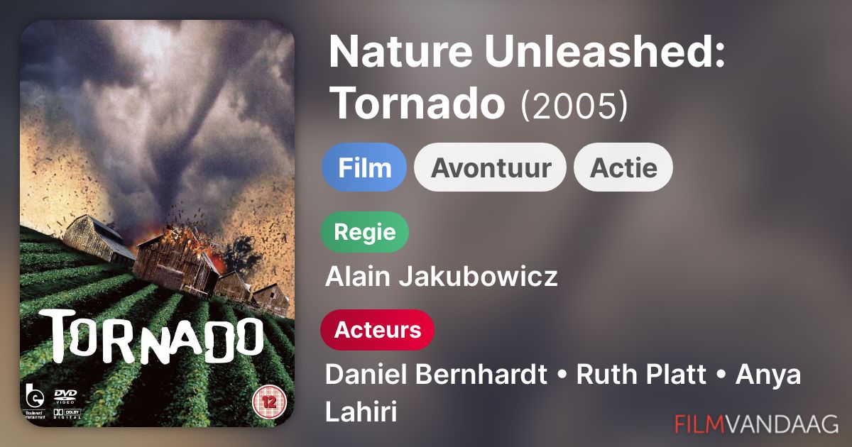 Nature Unleashed: Tornado (film, 2004) - FilmVandaag.nl