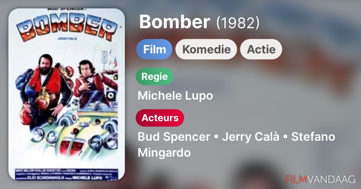Bomber (film, 1982) - FilmVandaag.nl