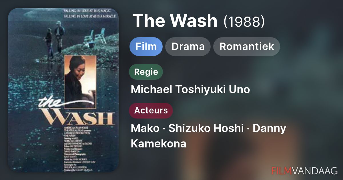 The Wash (film, 1988) - FilmVandaag.nl