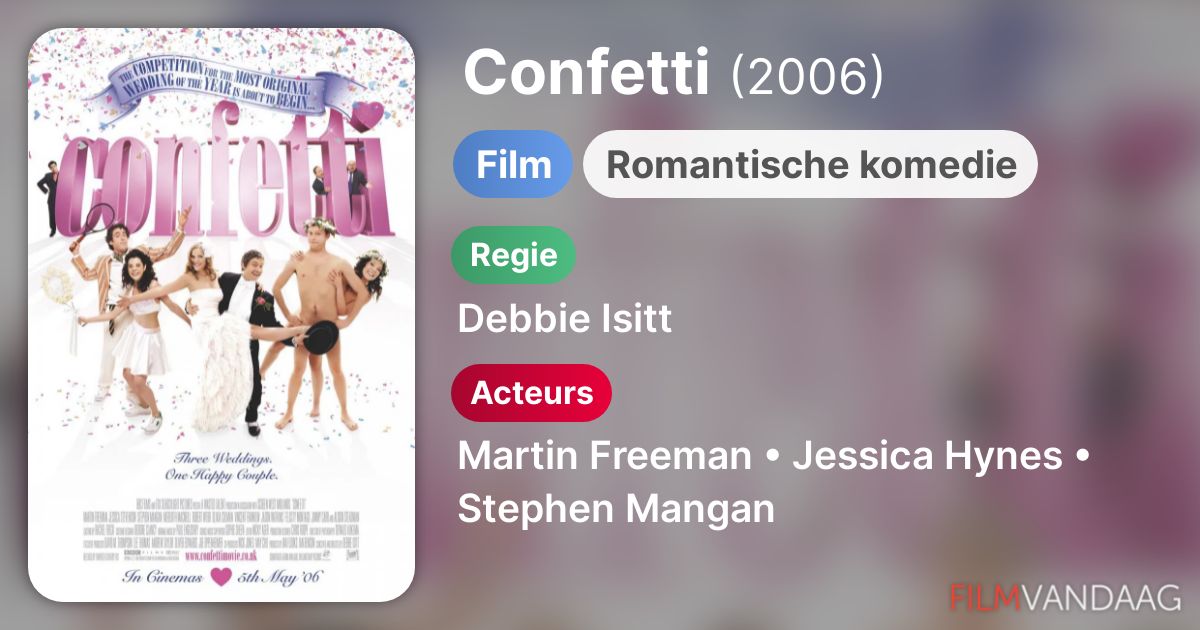 Confetti (film, 2006) - FilmVandaag.nl