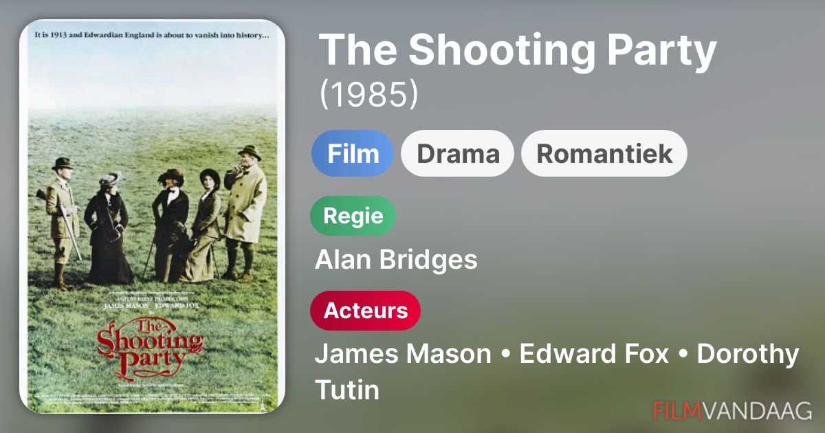 The Shooting Party (film, 1985) - FilmVandaag.nl