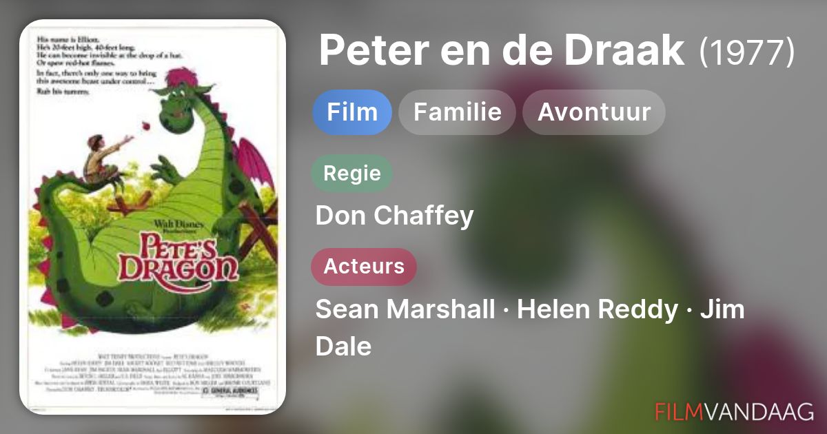 Peter en de Draak (film, 1977) - FilmVandaag.nl