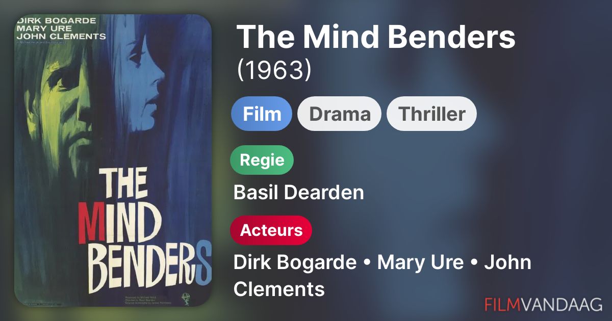 The Mind Benders (film, 1963) - FilmVandaag.nl