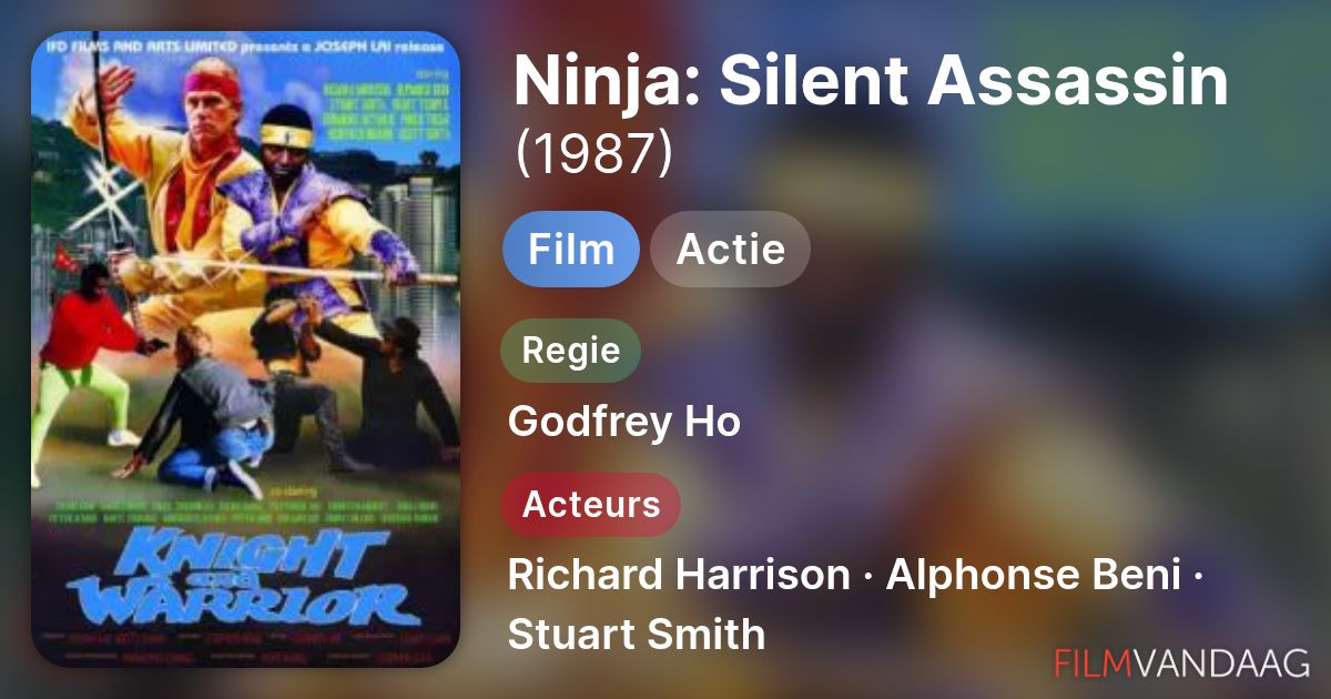 Ninja: Silent Assassin (film, 1987) - FilmVandaag.nl