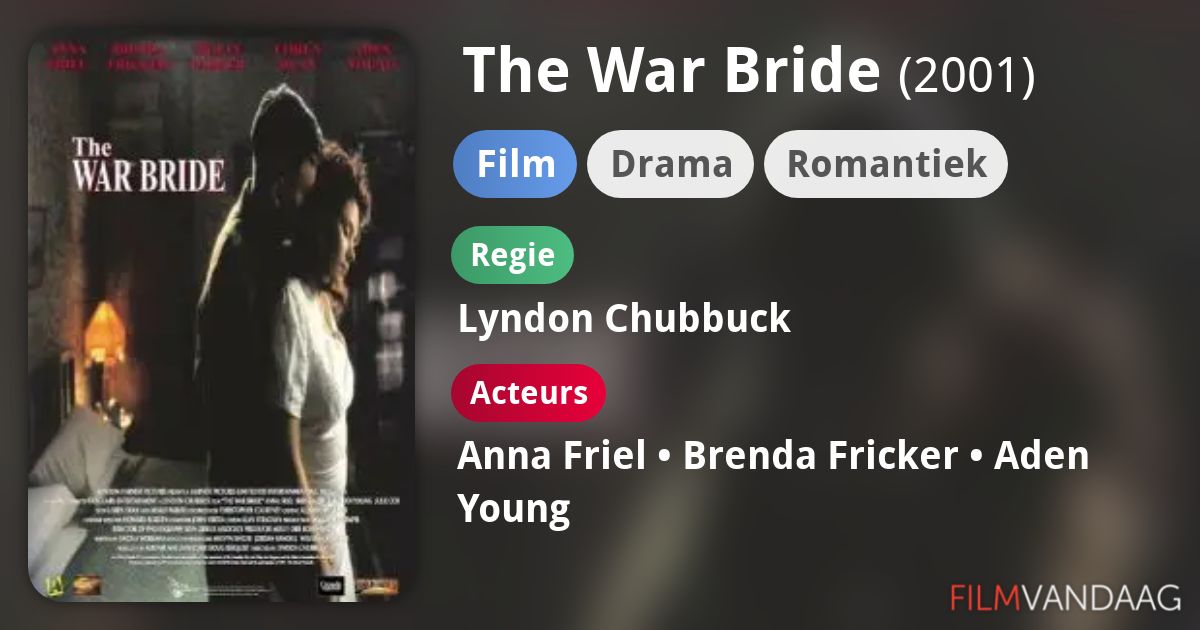 The War Bride (film, 2001) - FilmVandaag.nl