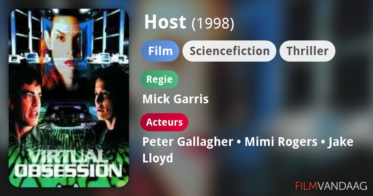 Host (film, 1998) - FilmVandaag.nl