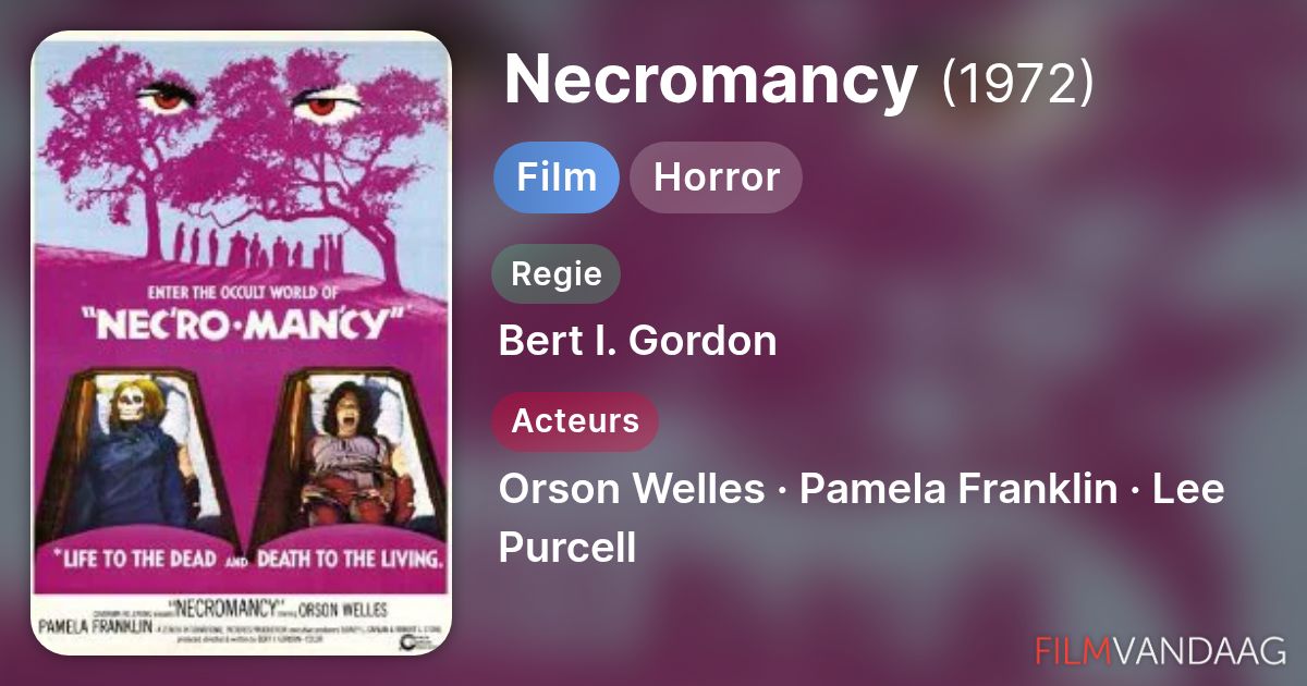 Necromancy (film, 1972) - FilmVandaag.nl