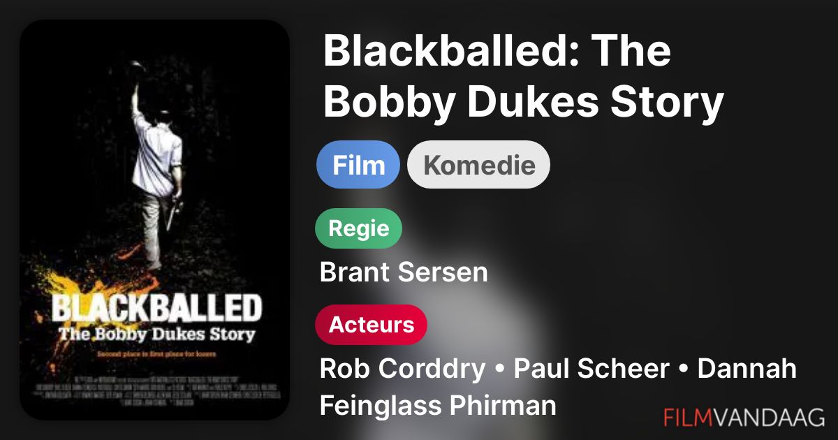 Blackballed: The Bobby Dukes Story (film, 2004) - FilmVandaag.nl