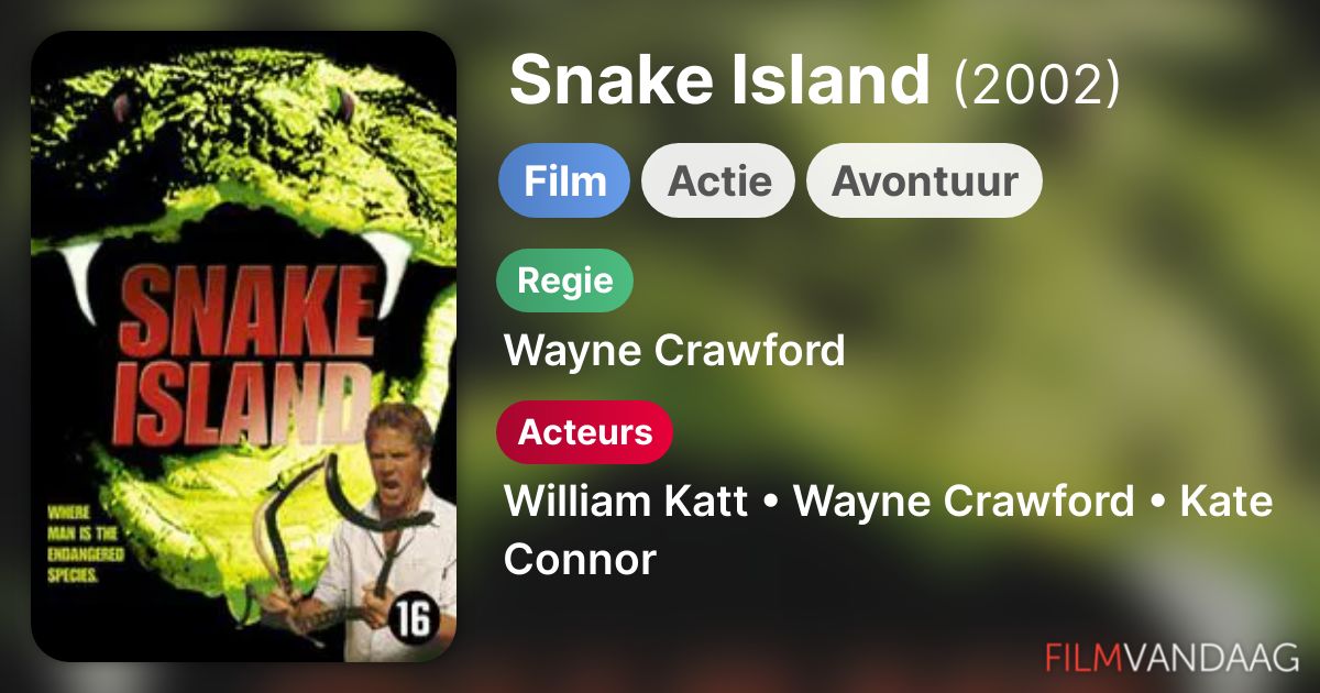 Snake Island (film, 2002) - FilmVandaag.nl